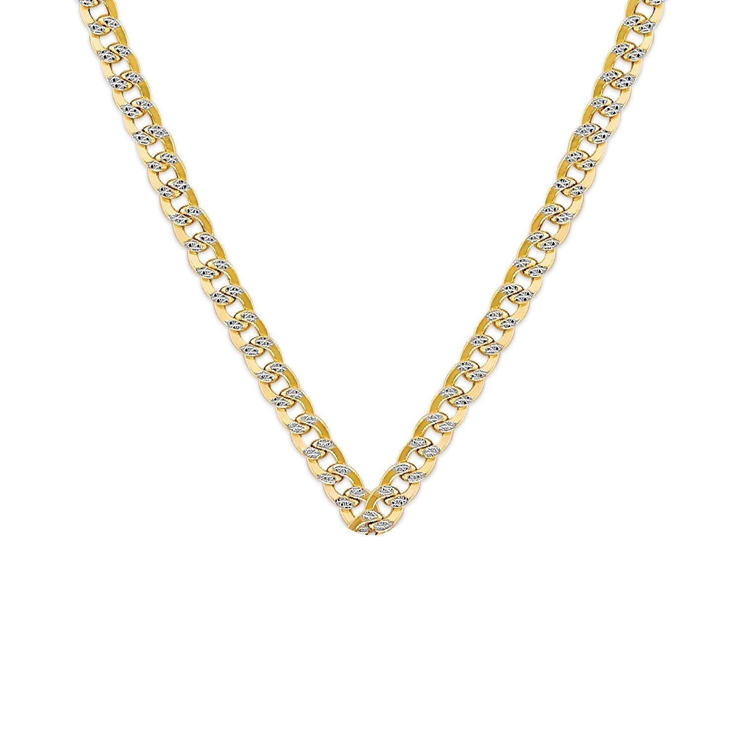 Semi-Solid Cuban Chain in 14K Gold – Oro Club